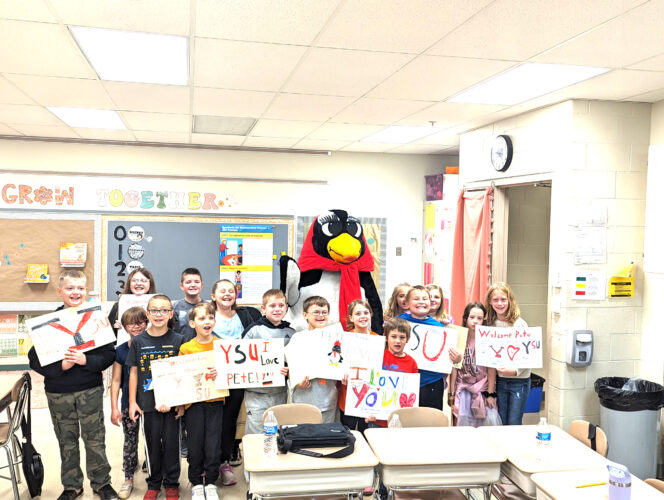Penny the Penguin visits McKinley Elementary School | News, Sports ...